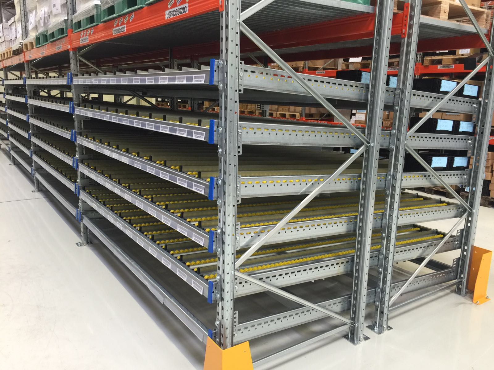 Doorrolstellingen dozen - Opslagcapaciteit met beweging - CLN Racking