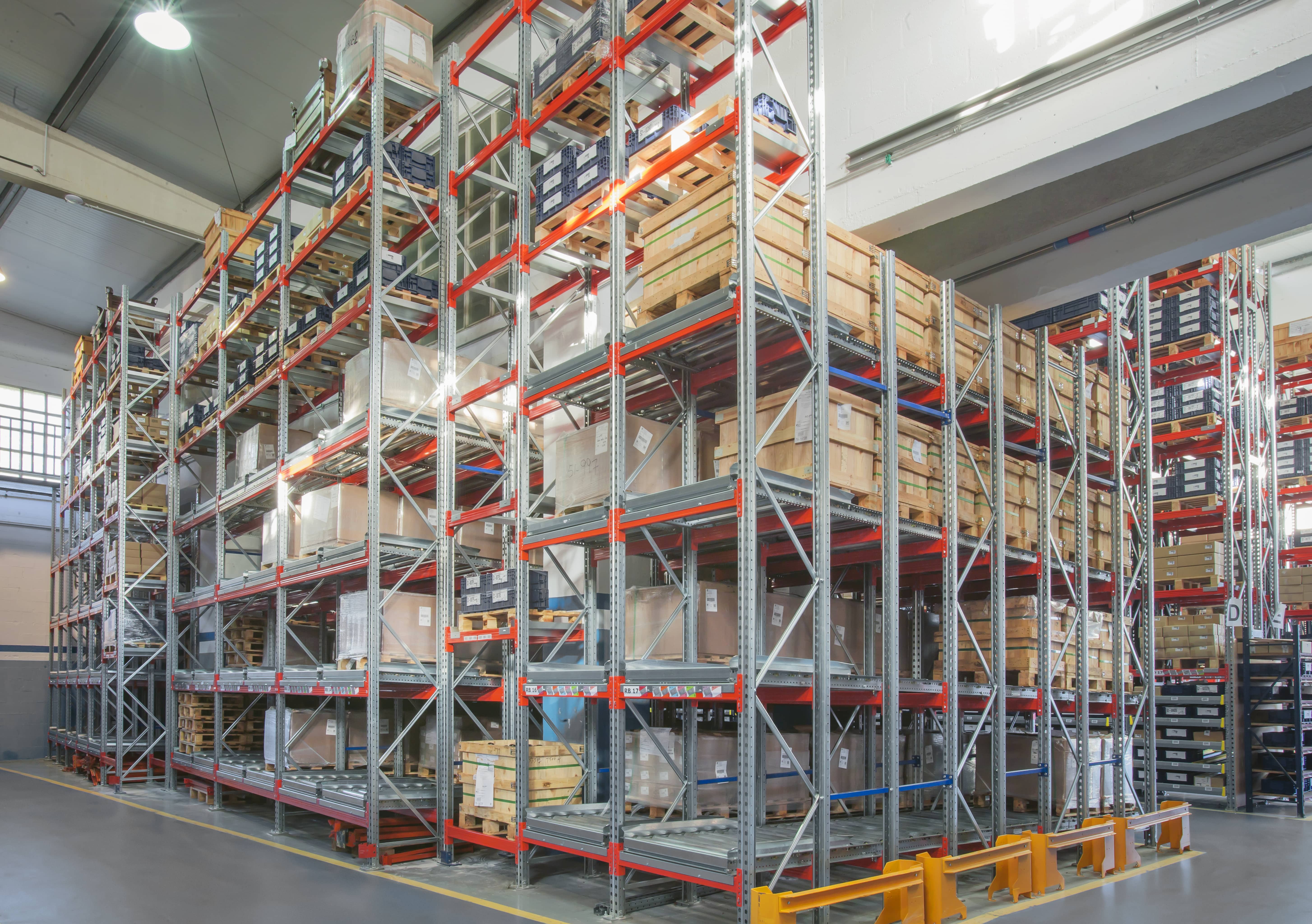 Live storage racking - High storage capacity - CLN Racking