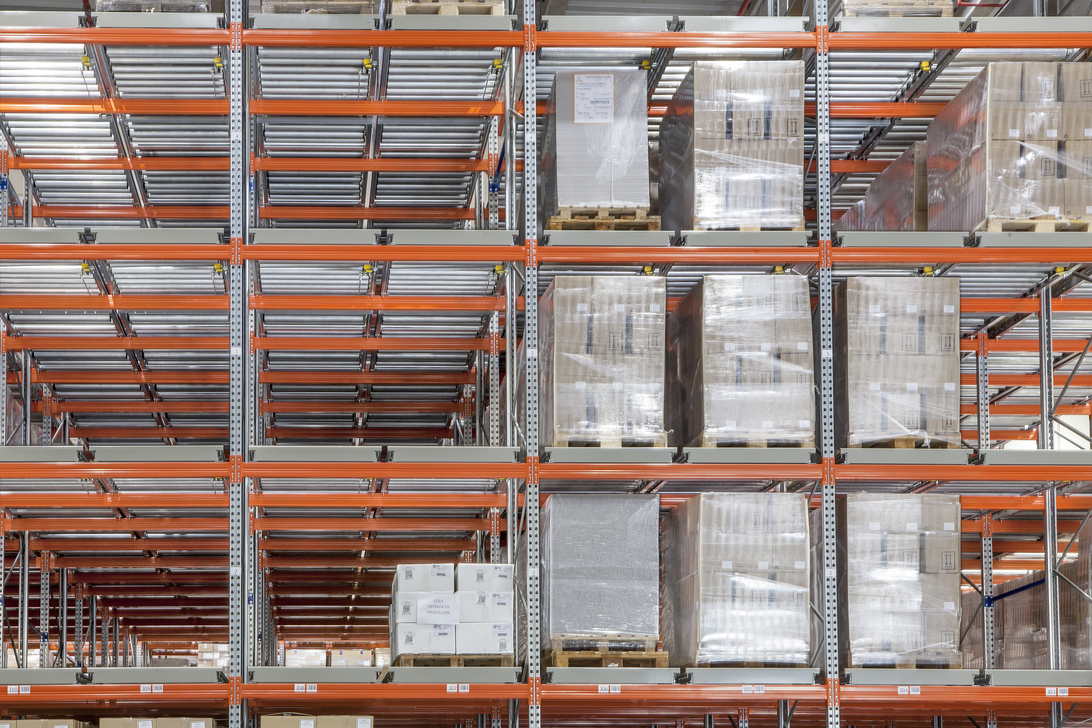 Live storage racking - High storage capacity - CLN Racking