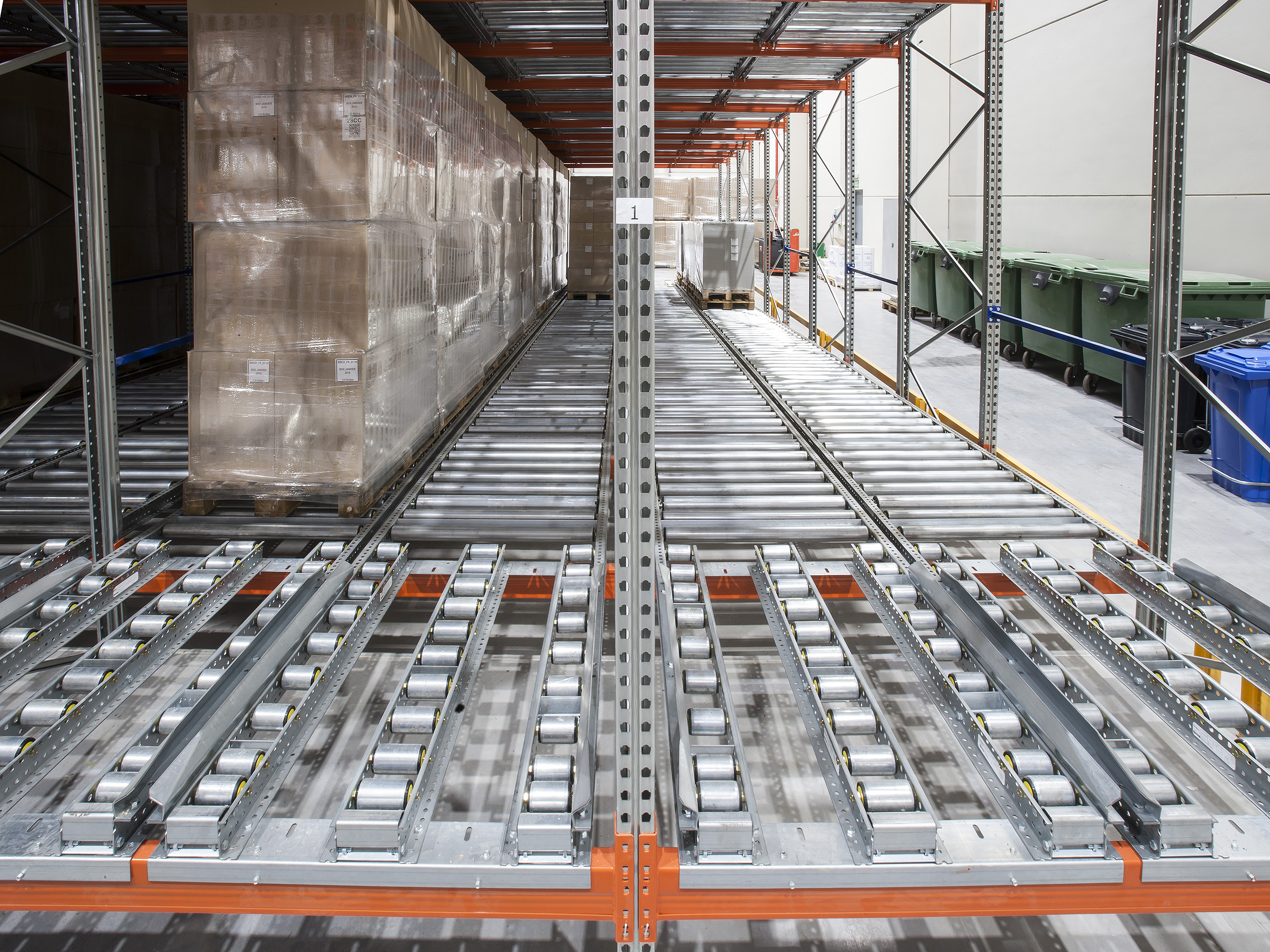 Live storage racking - High storage capacity - CLN Racking