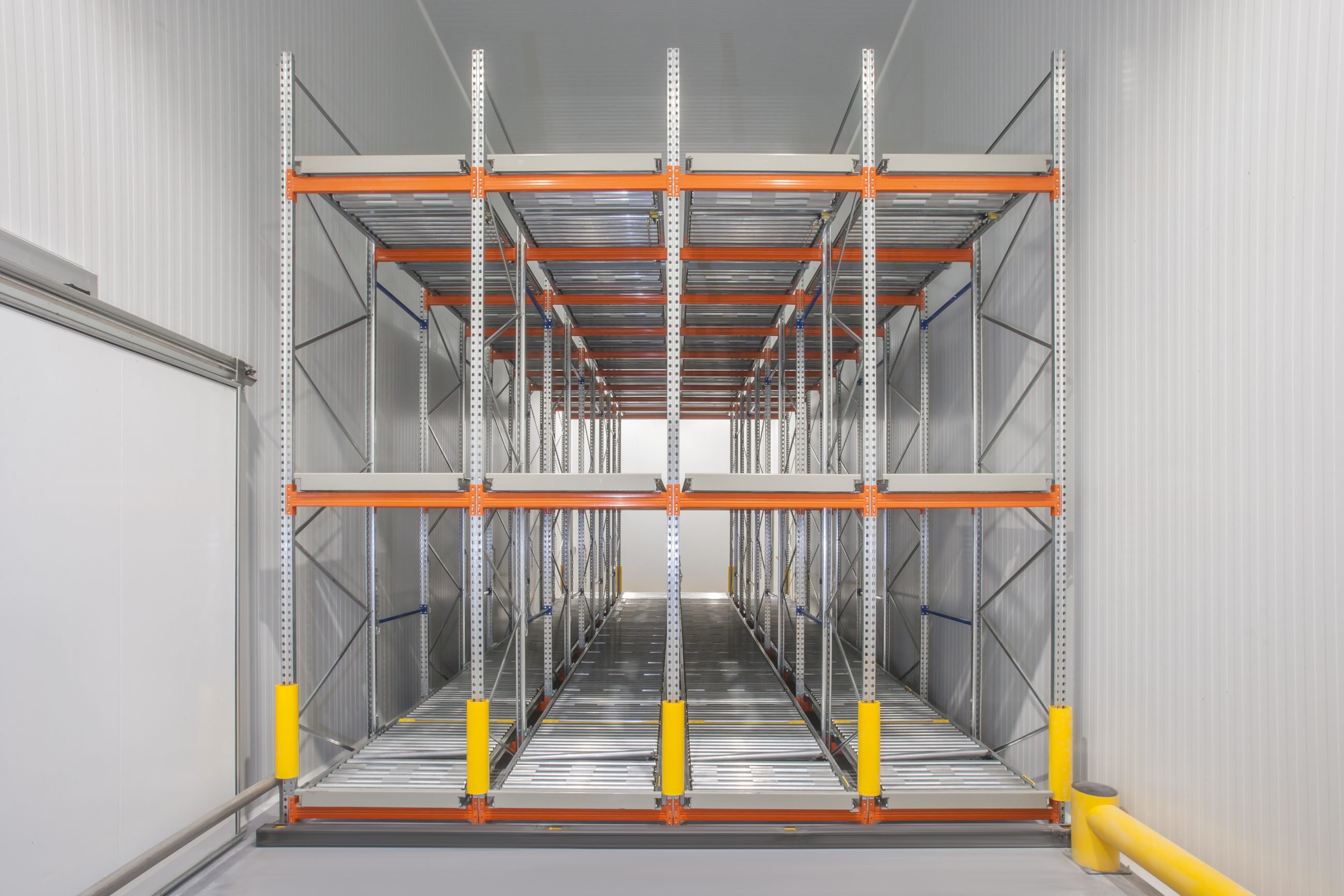 Doorrolstellingen - Opslagcapaciteit met beweging - CLN Racking